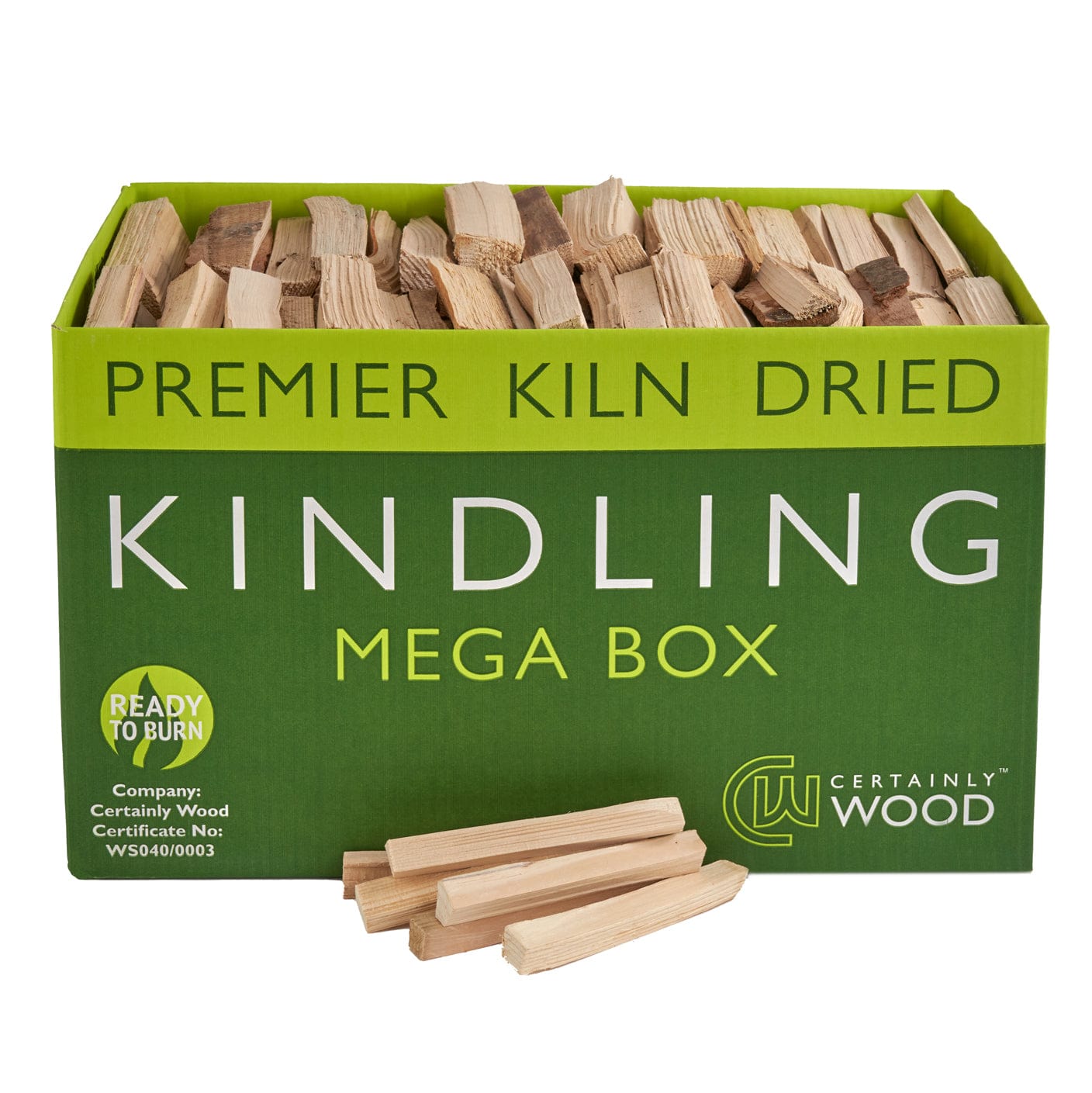 Bulk Box of Premium Kiln-Dried Kindling – Certainly Wood